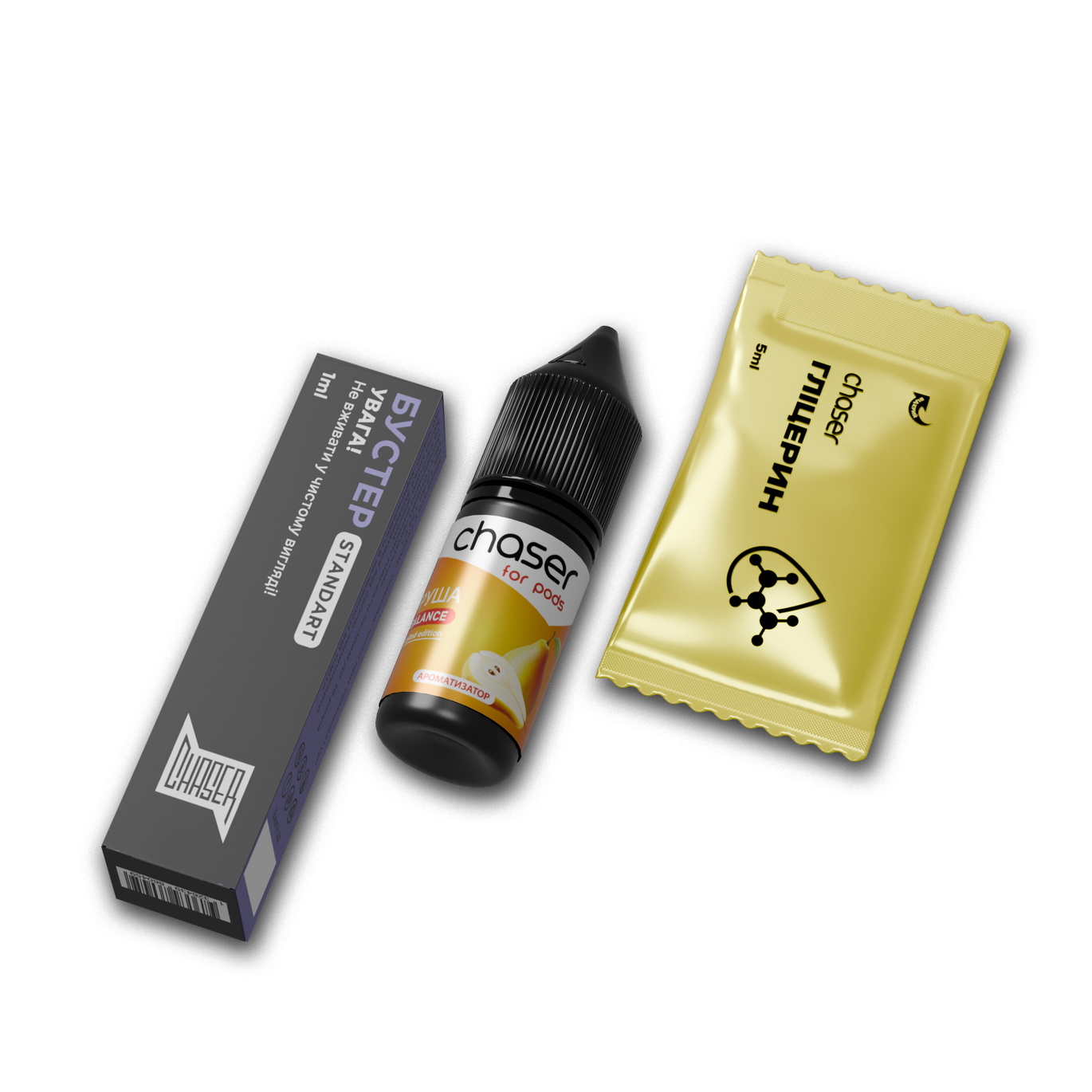 Набір сольової рідини Chaser For Pods Pear (Груша) 10 мл 50 мг: купити ...