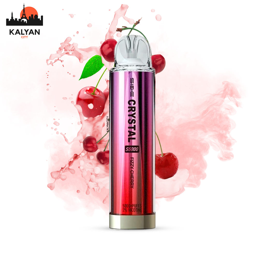 Одноразка Crystal S5000 Fizzy Cherry (Вишня): купити у Києві та Україні ...