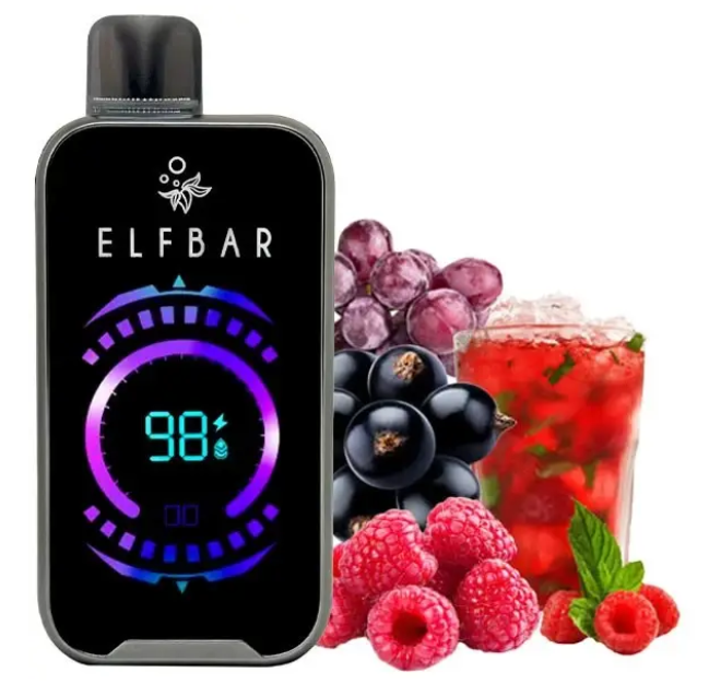 Одноразка ELF BAR RAYA D2 20 000 Vimto (Ягодный энергетик) : купить по ...