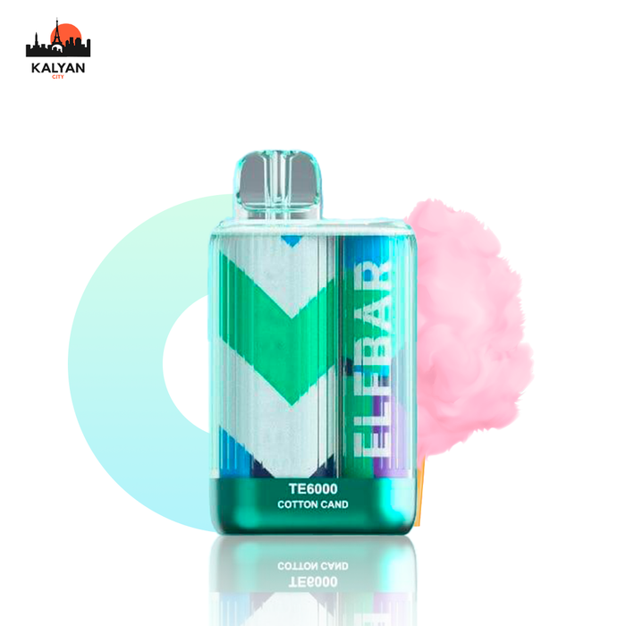 Elf Bar TE6000 Cotton Candy (Солодка Вата): купити одноразову сигарету ...