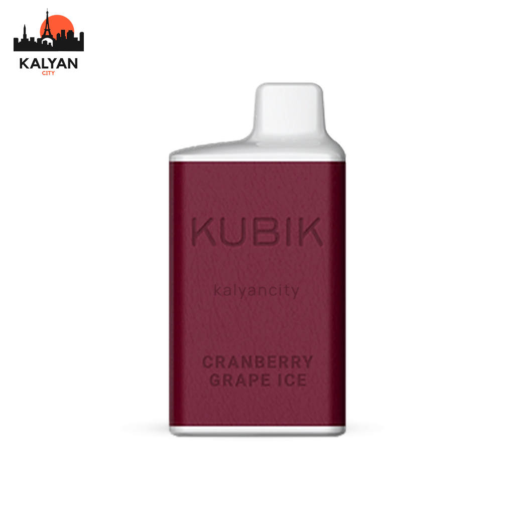 Одноразка Kubik Max 6000 Cranberry Grape Ice (Журавлина Виноград Лід ...