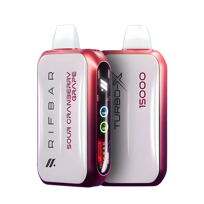 Одноразка RIF BAR TURBO-X 25000 Sour Cranberry Grape (Кислый виноград ...